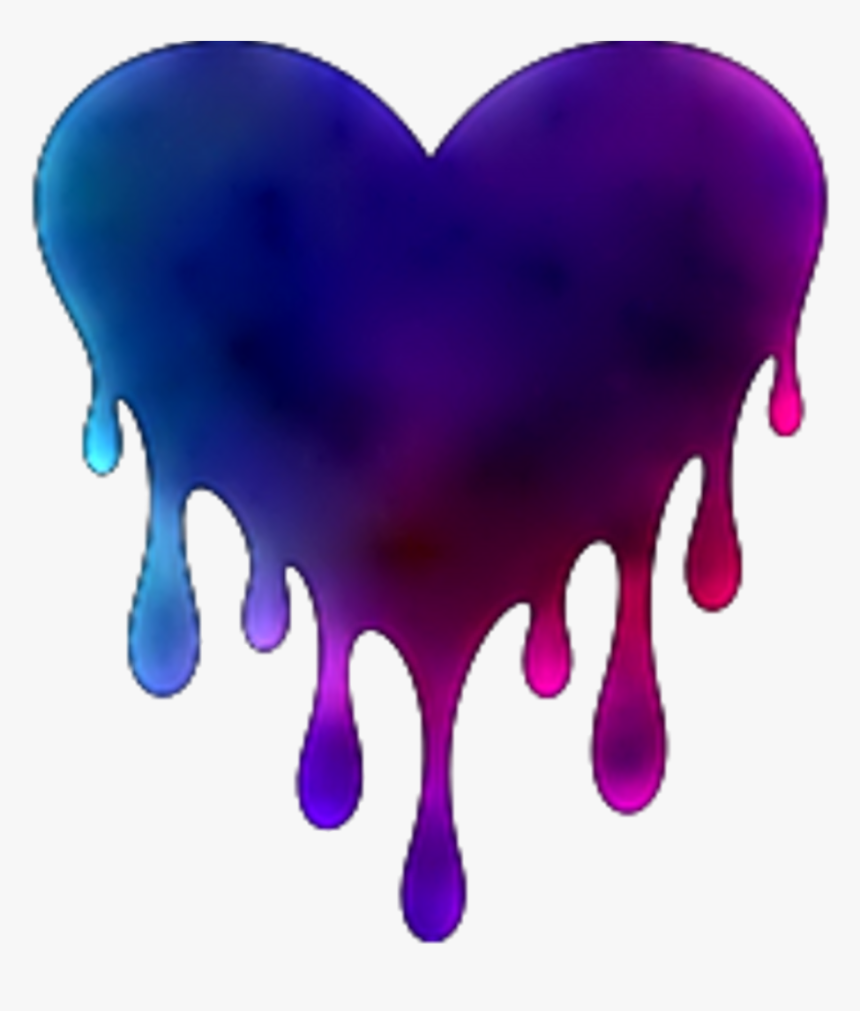 Transparent Dripping Slime Png - Transparent Tie Dye Heart, Png ...