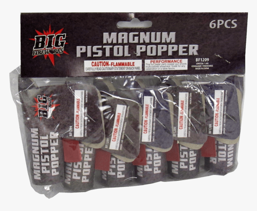 Magnum Pistol Popper - Chain, HD Png Download , Transparent Png Image ...