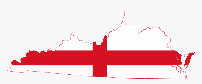 Flag Map Of The Colony Of Virginia - Colony Of Virginia Flag Map, HD ...