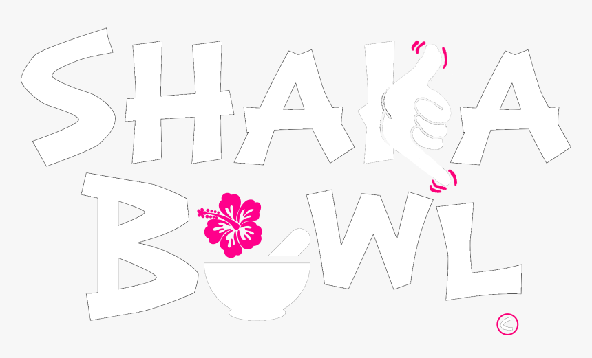 Shaka Bowl S Logo In White - Shaka Bowl, HD Png Download , Transparent ...