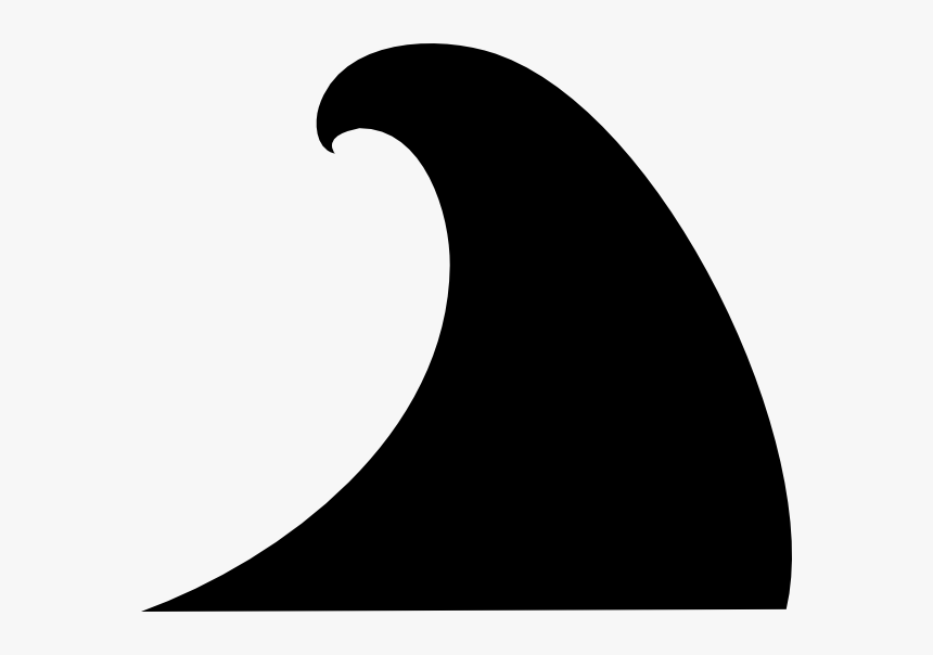 Wave Clipart Black, HD Png Download , Transparent Png Image - PNGitem