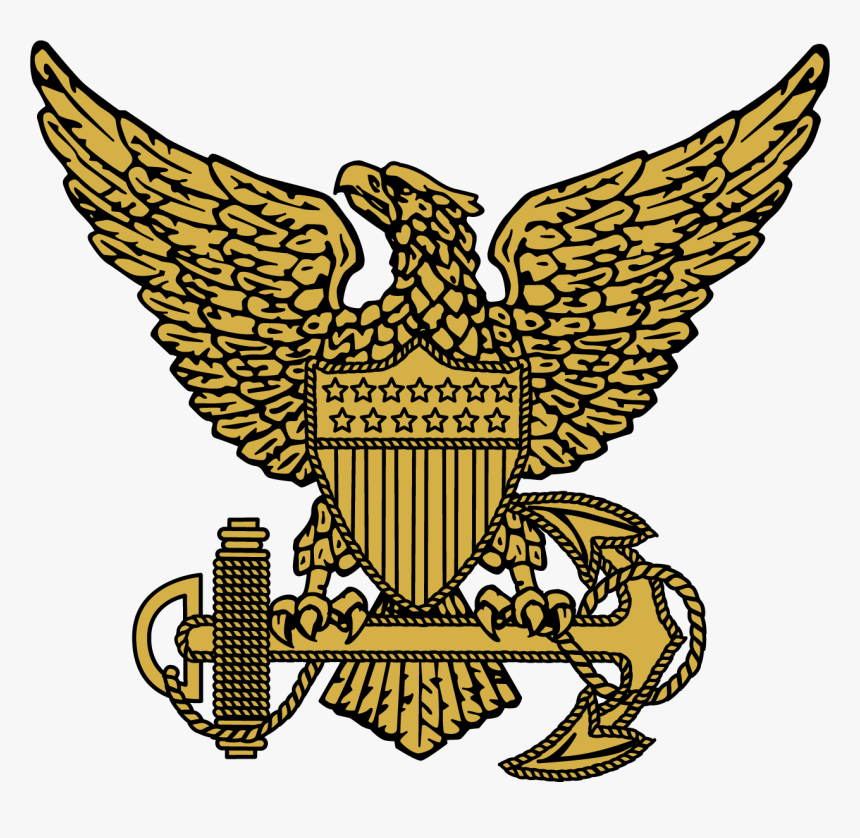 Transparent Coast Guard Png - Coast Guard Officer Symbol, Png Download ...