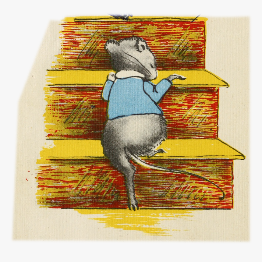 Little Gray Mouse - Illustration, HD Png Download , Transparent Png ...