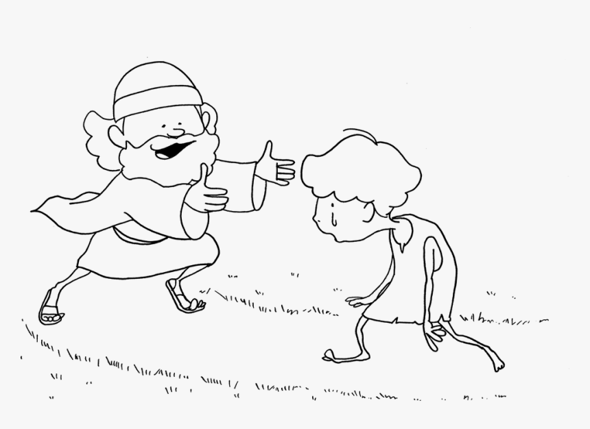 Bible, Prodigal, Son, Father, Parable, God, Church - Cartoon, HD Png ...