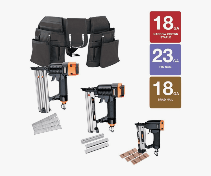 Picture 1 Of - Trim Nail Gun, HD Png Download , Transparent Png Image ...