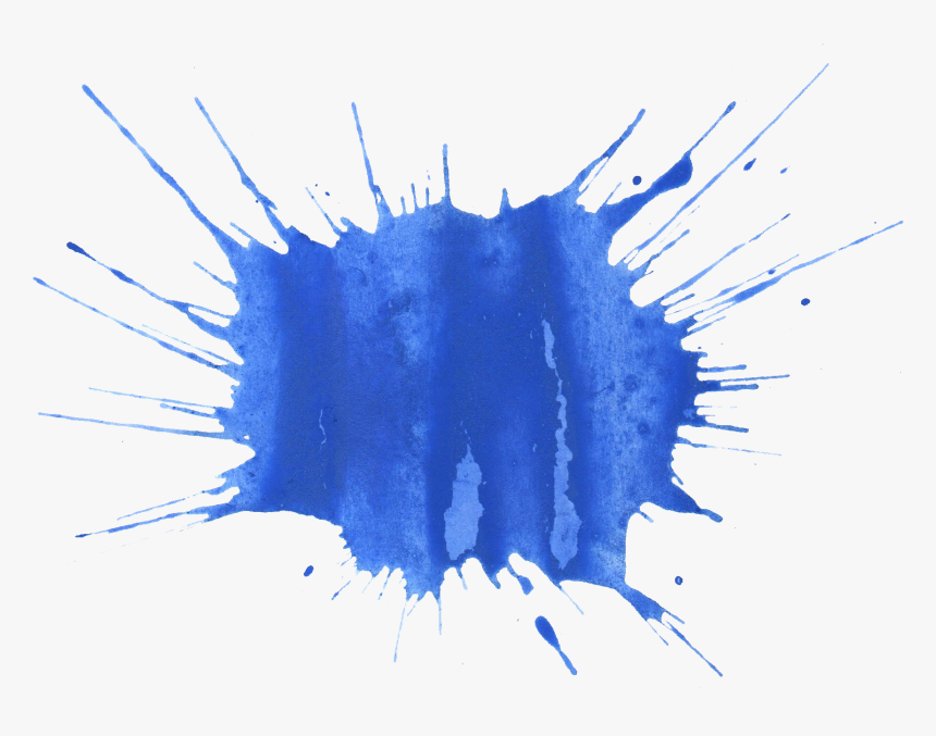 Blue Splatter Png Download - Blue Sketch Png, Transparent Png ...