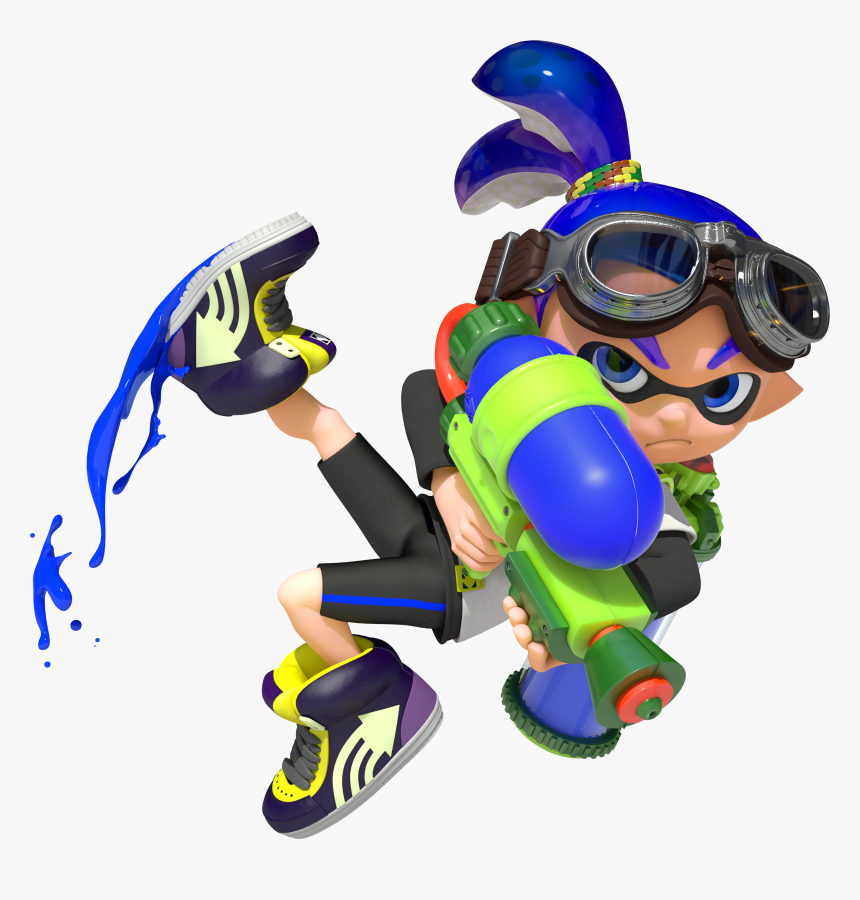 Splatoon 2 Inkling Boy Blue, HD Png Download , Transparent Png Image ...