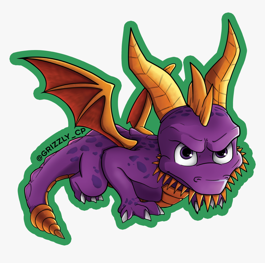 Image Of Spyro - Cartoon, HD Png Download , Transparent Png Image - PNGitem