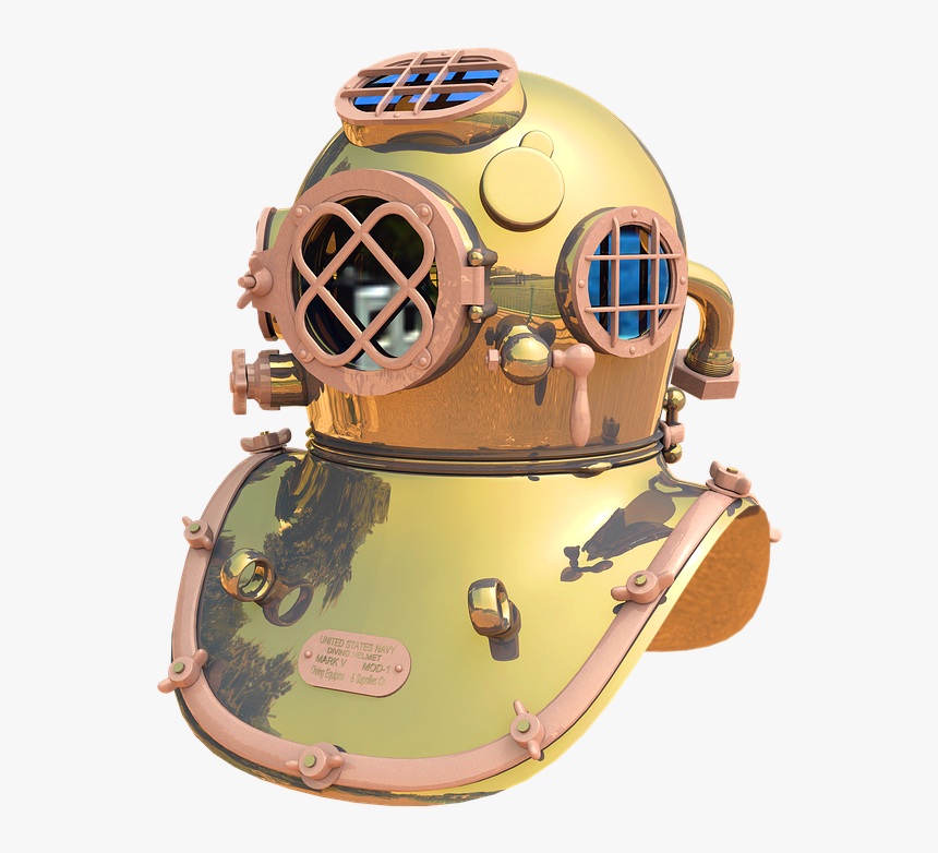 Divers Helmet, Helmet Diver, Diving, Divers, Navy - Bell Helmet Diver ...