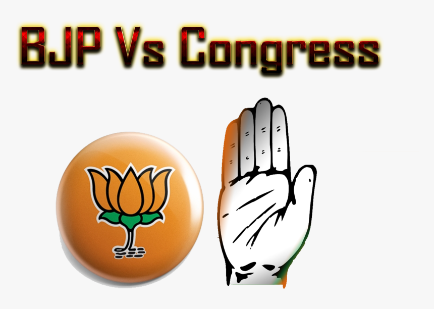 Transparent Congress Png - Bjp Vs Congress 2019 Election, Png Download ...