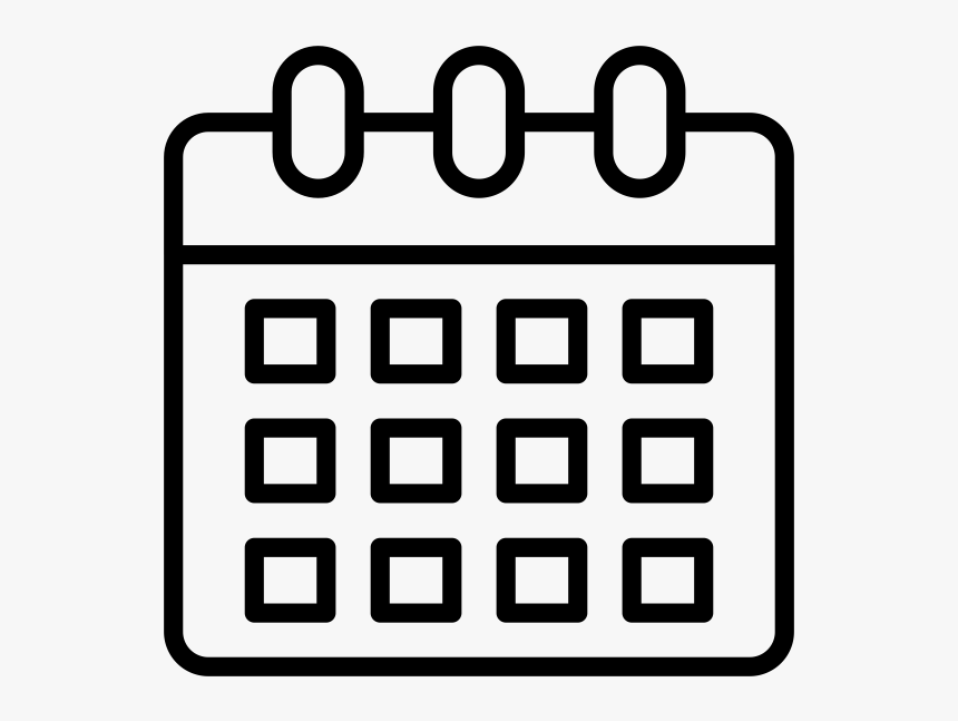 Transparent Calendar Icon, HD Png Download , Transparent Png Image ...