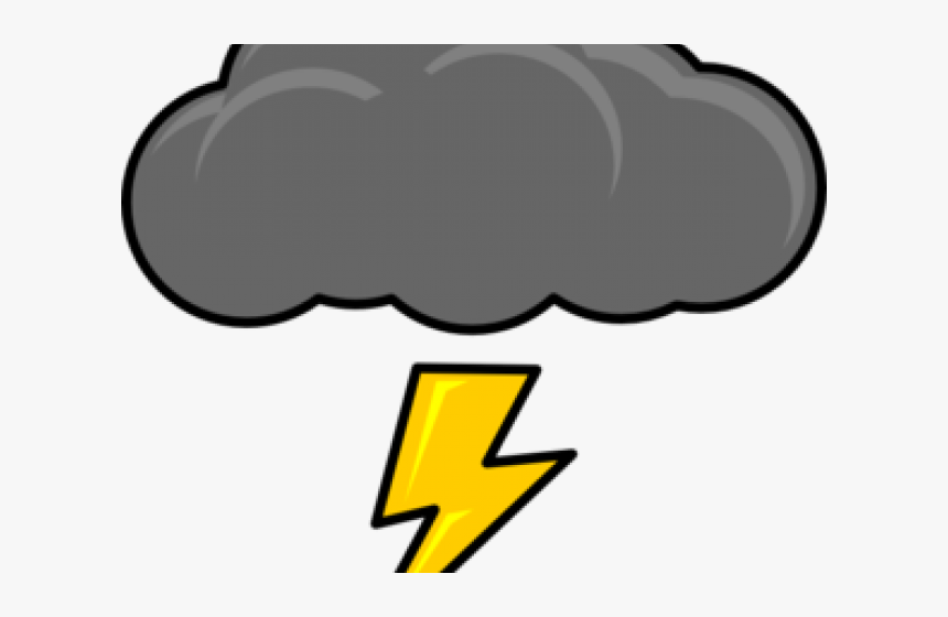 Cartoon Thunder - Thunder Clipart, HD Png Download , Transparent Png ...