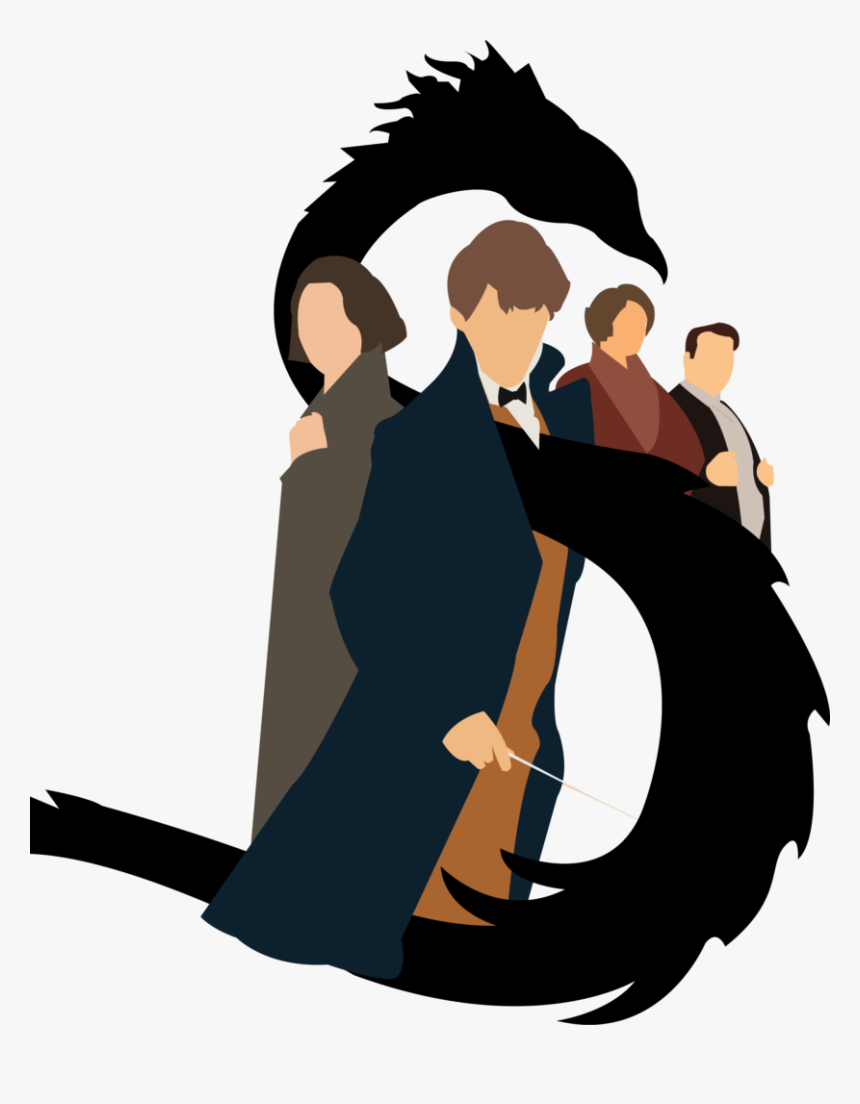 Cartoon,clip Character - Fantastic Beasts And Where To Find Them Png ...
