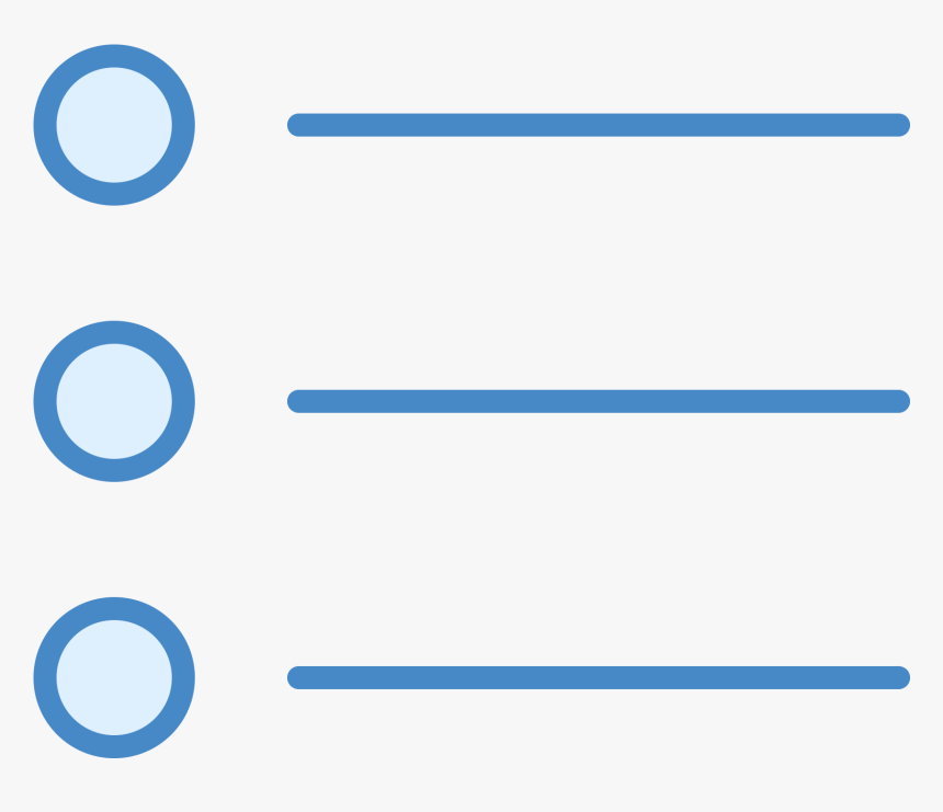It S A Logo Of Bulleted List - Circle, HD Png Download , Transparent ...