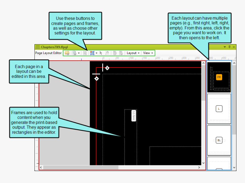 Transparent Multiple Photo Frames Png - Page Layout For Print, Png ...