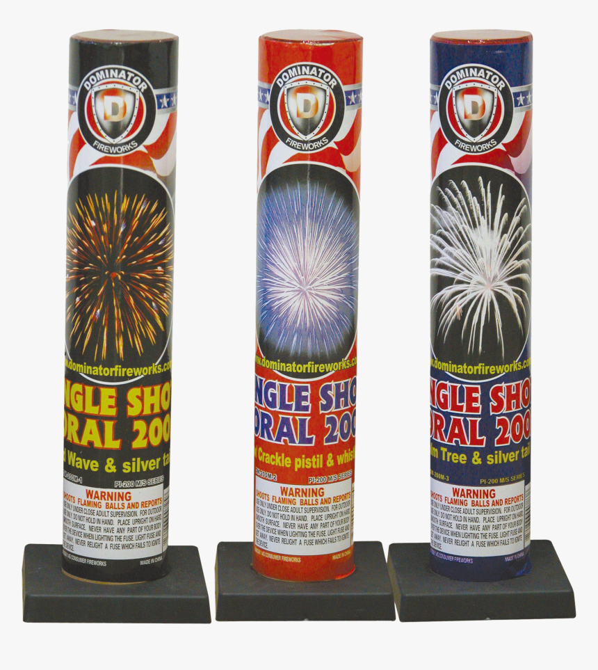 Photo Png Dm 200m Single Shot Tubes Single Shot Floral - Loud Single ...