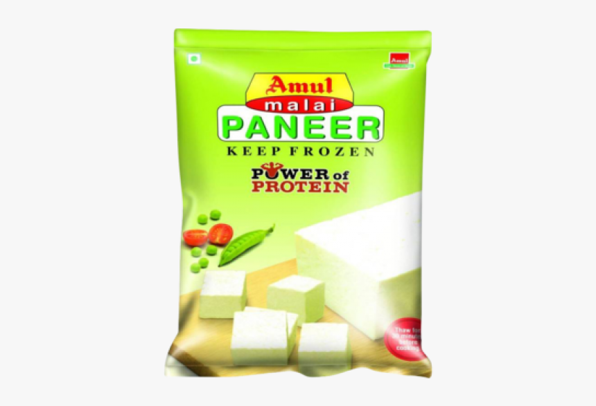 Amul Malai Paneer Cubes 200 Gm - Snack, HD Png Download , Transparent ...