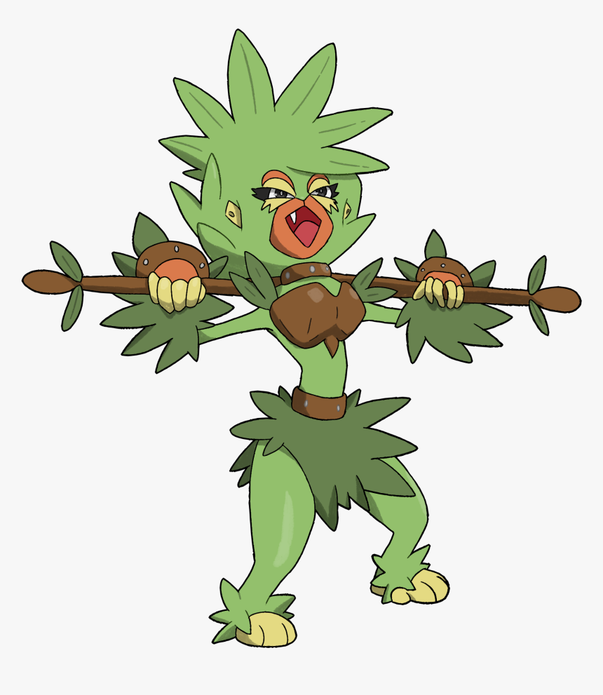 Transparent Wrow Png - Grookey Evolution, Png Download , Transparent ...