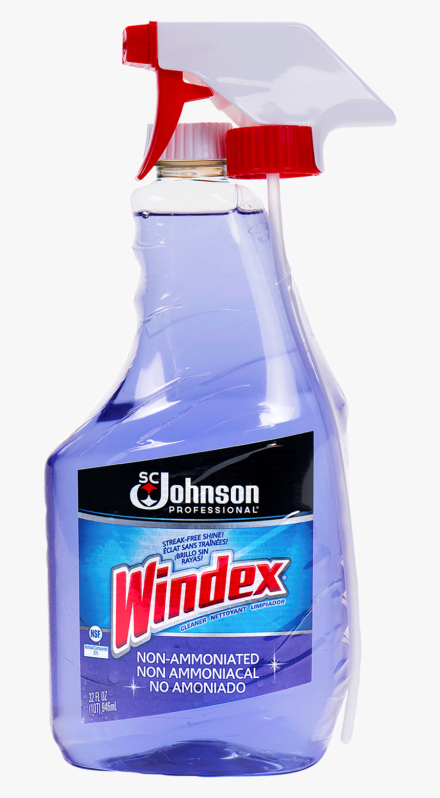 Windex Na Cap Spray1500x1500 - Windex Non Ammoniated 32oz Trigger, HD ...
