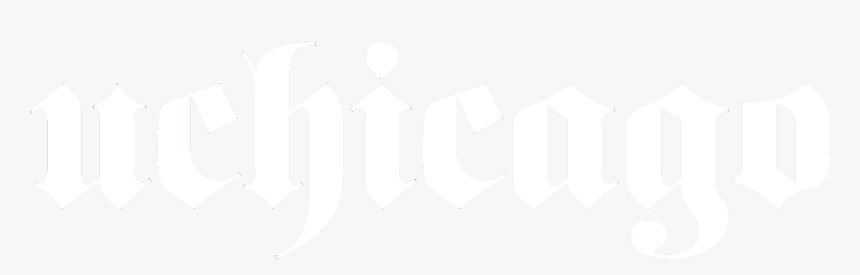 University Of Chicago Logo White Font, HD Png Download , Transparent ...