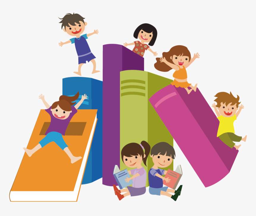 Children Studying Clip Art Images