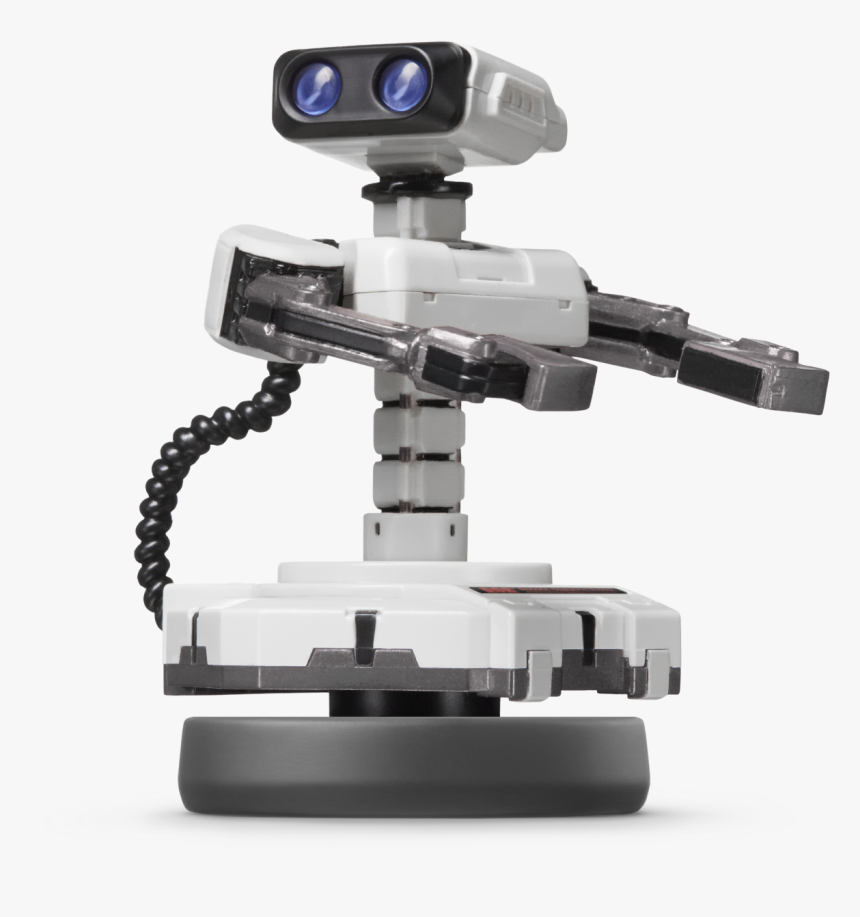 Clip Art Image Amiibo Ssb R - Super Smash Bros Amiibo Rob, HD Png ...