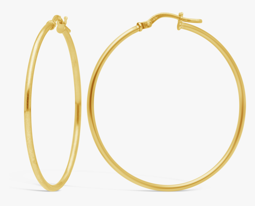 Round Earrings Gold Png, Transparent Png , Transparent Png Image - PNGitem
