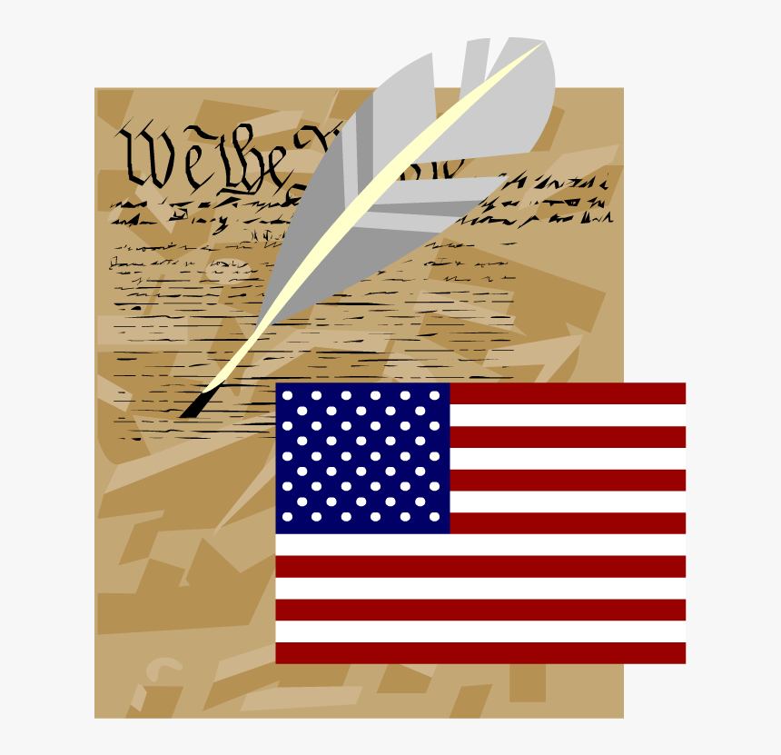 Government Clipart Constitution - Usa Flag, HD Png Download ...
