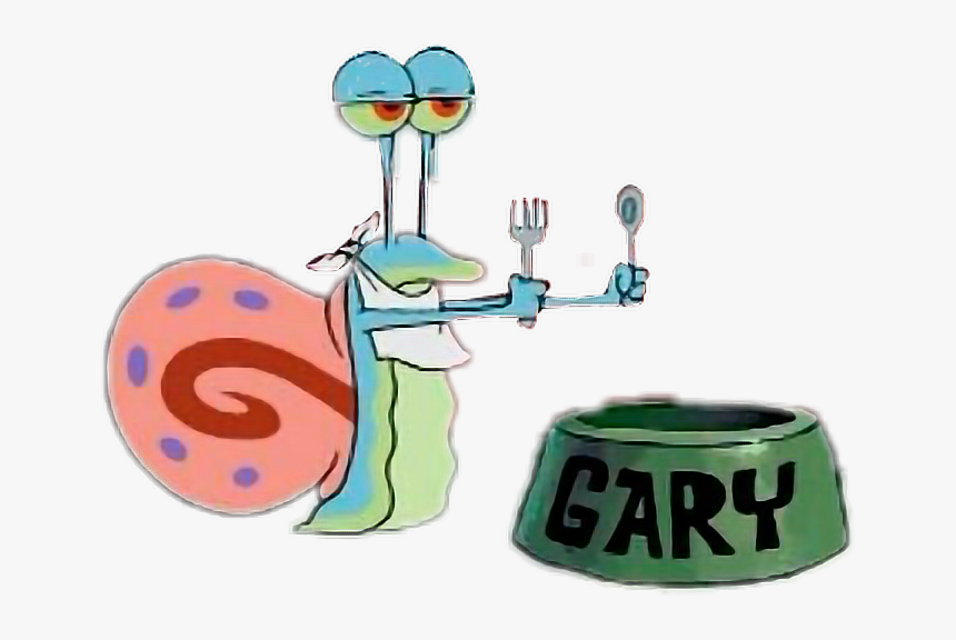 Gary Sticker - Cartoon - Spongebob Squarepants, HD Png Download ...
