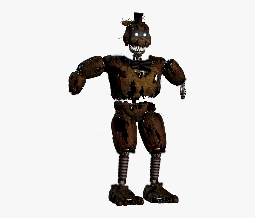 Ignited Nightmare Freddy - Nightmare Ignited Freddy, HD Png Download ...