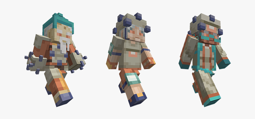 Minecraft Mini Game Heroes Skin Pack, HD Png Download , Transparent Png ...