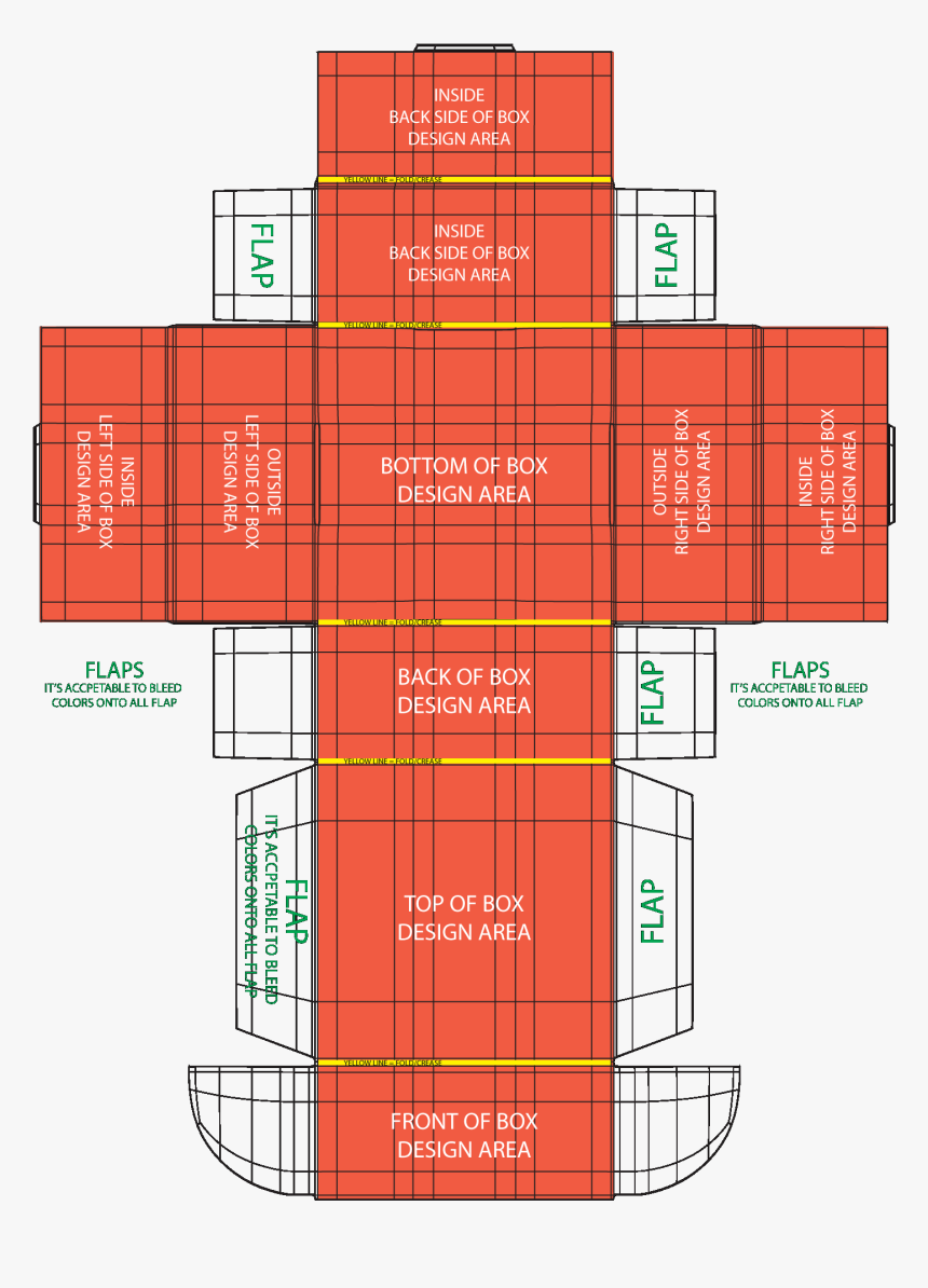 Out Box Design Template, HD Png Download , Transparent Png Image - PNGitem