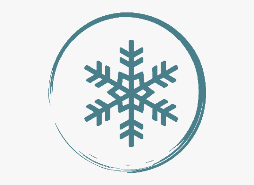 Snowflake No Background Silhouette, HD Png Download , Transparent Png ...