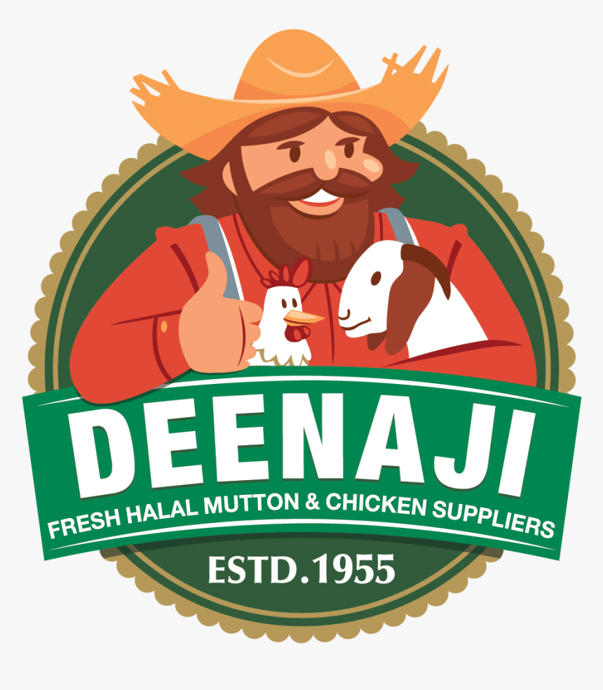 Mutton Clipart Chicken Leg Piece - Mutton And Chicken Logo, HD Png ...