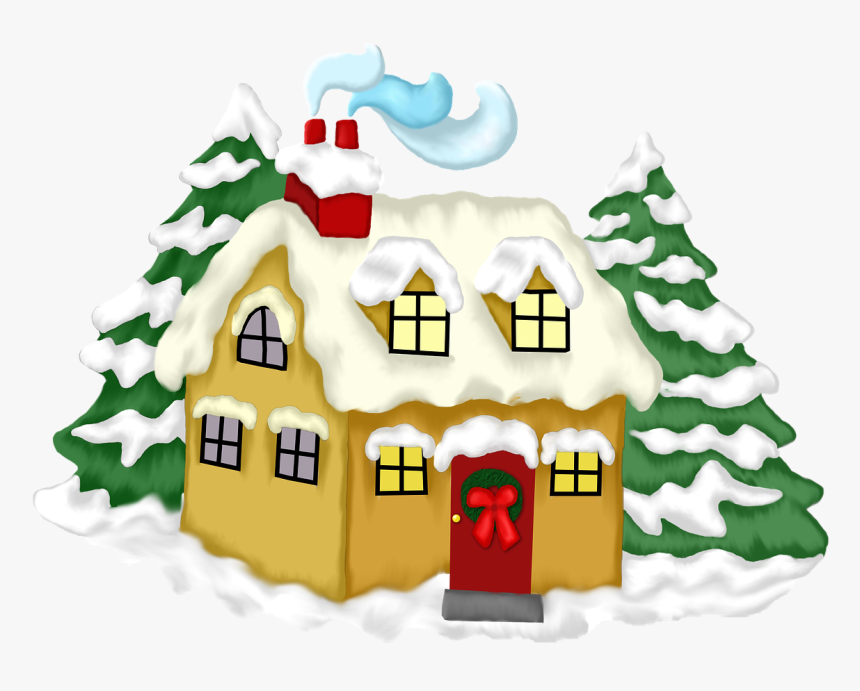 Christmas House Clip Art