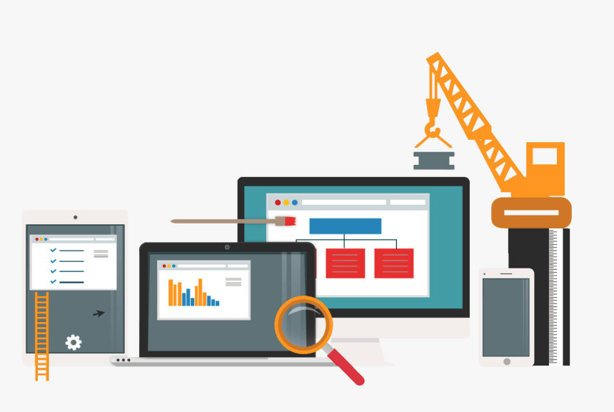 Website Repair Illustration Png, Transparent Png , Transparent Png ...