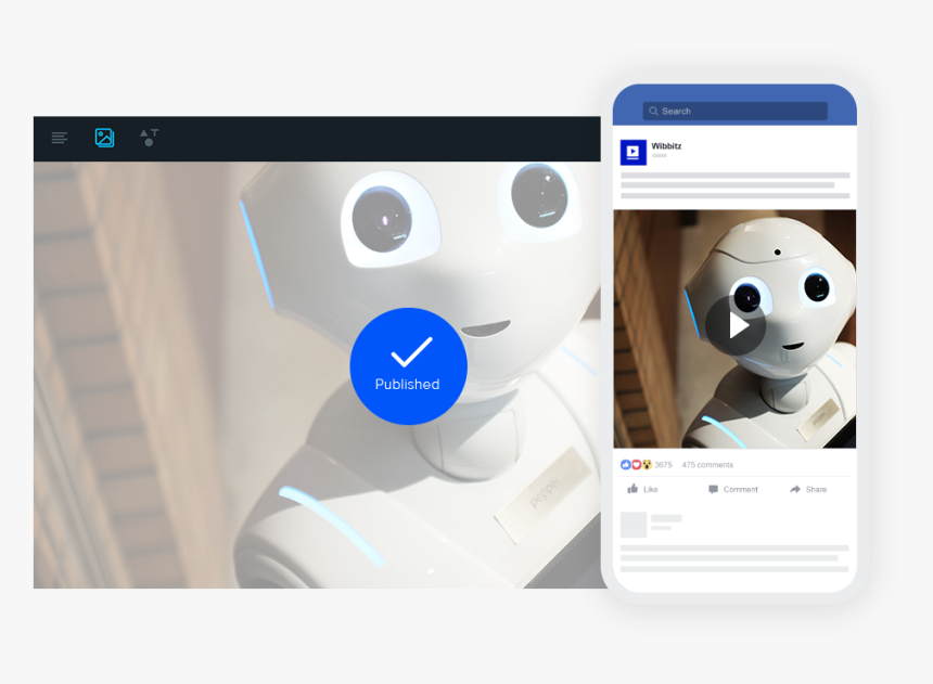Content Creation For Tech Video - David Bot, HD Png Download ...