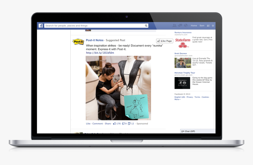 Post-it Note Facebook - Website, HD Png Download , Transparent Png ...