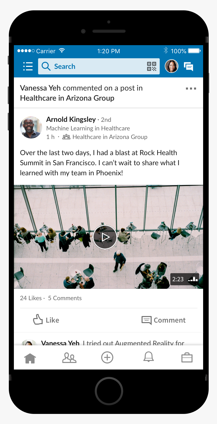 Linkedin App, HD Png Download , Transparent Png Image - PNGitem