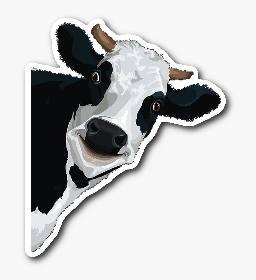 Cow Sticker Png, Transparent Png , Transparent Png Image - PNGitem