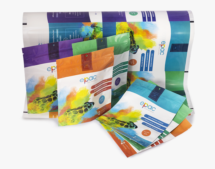 Pouches - Flexible Packaging Printing, HD Png Download , Transparent ...
