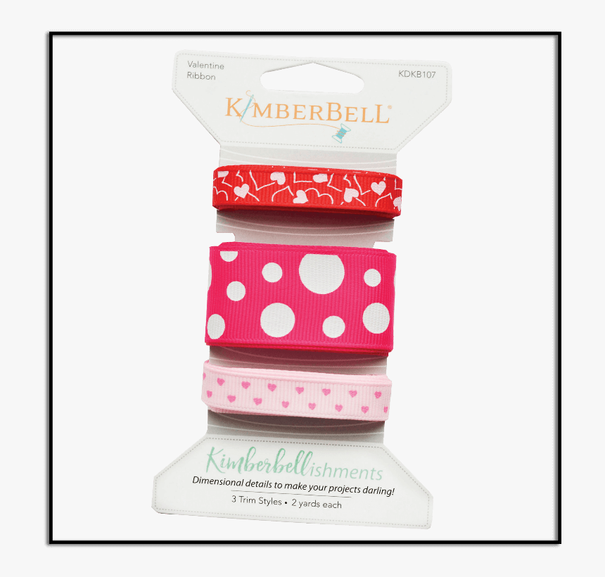 Kimberbell Valentine Ribbon Kdkb107 - Kimberbell, HD Png Download ...
