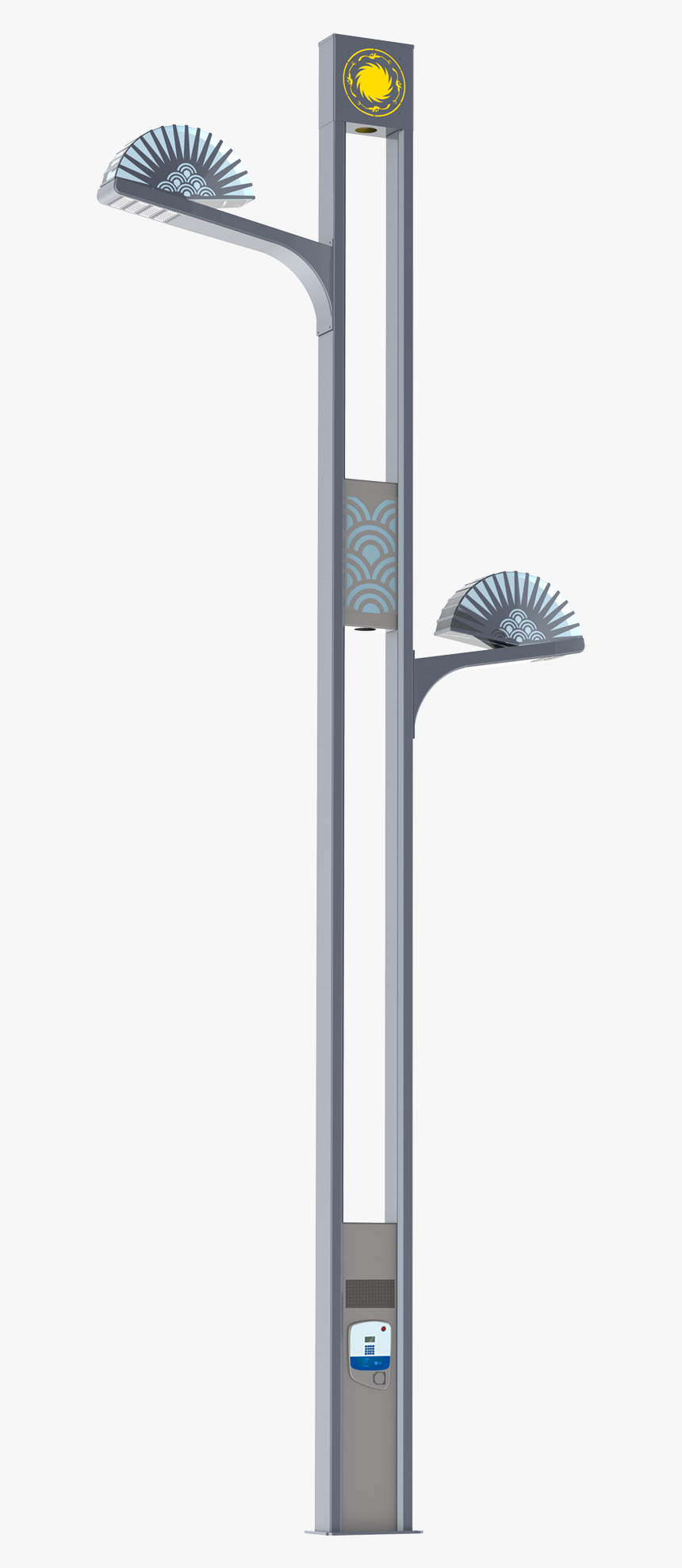 Transparent Street Lamp Png - Smart Pole Street Icon, Png Download ...