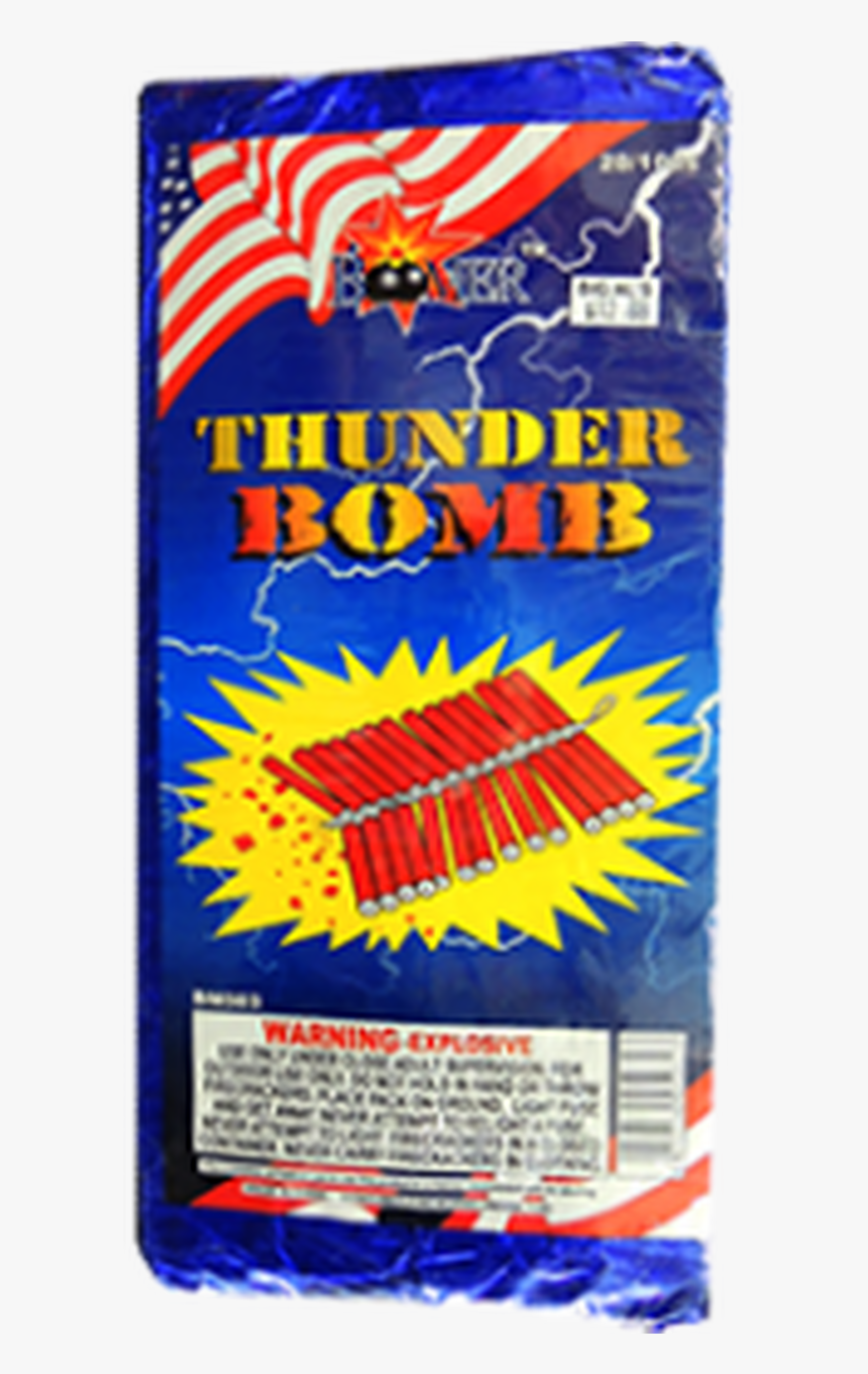 Half Brick Of Firecrackers Thunderbomb - Firecracker, HD Png Download ...