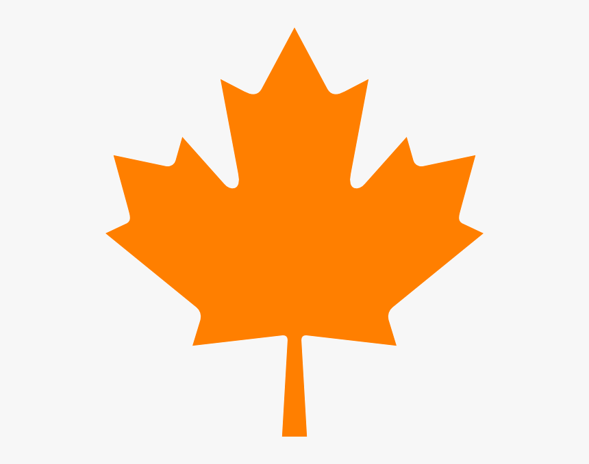 Orange Leaf Free Leaves Cliparts Clip Art Transparent - Red Canadian ...