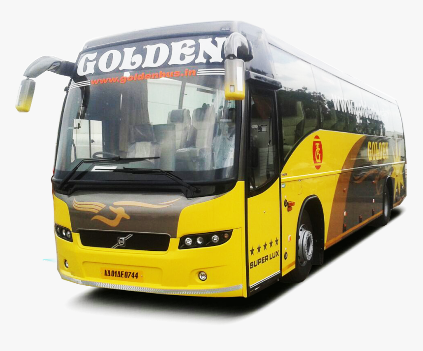 Golden Bus Pune To Mumbai, HD Png Download , Transparent Png Image ...