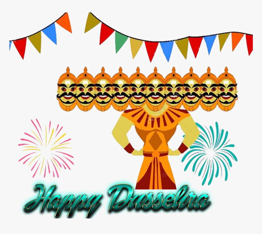 Ravan With 9 Heads, HD Png Download , Transparent Png Image - PNGitem