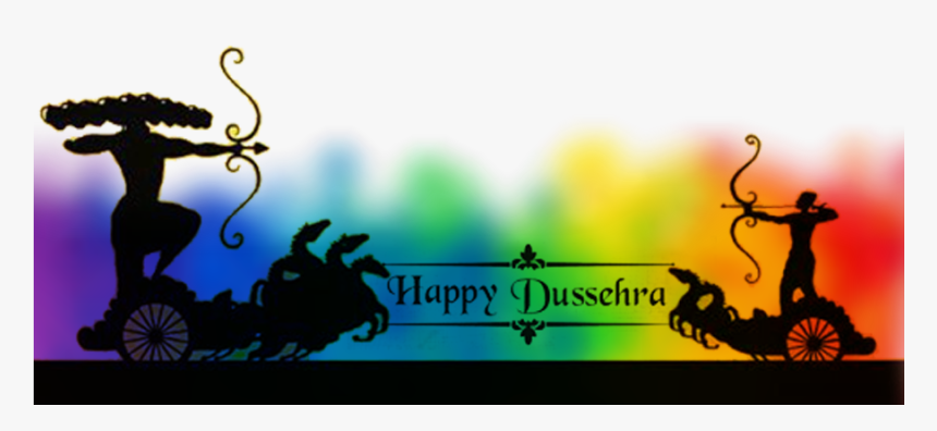 Victory Of Good Over Evil Dussehra , Png Download - Happy Dussehra ...