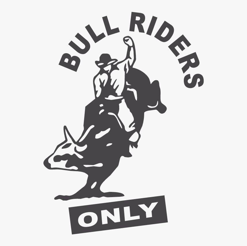 Bull Riding Logo Professional Bull Riders Cowboy - Bull Riding Decals ...