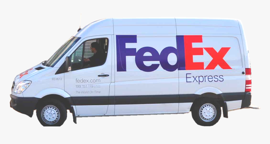 FedEx Delivery Truck Clip Art